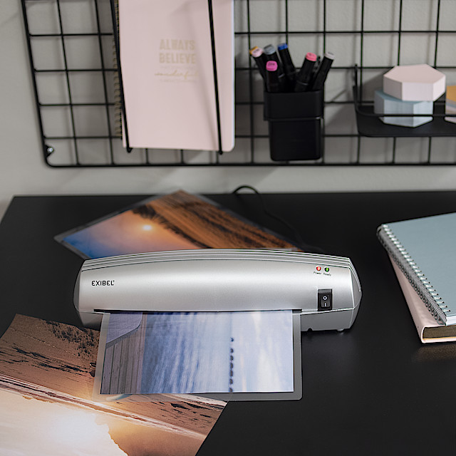 Laminointikone A4 hopea Exibel | Clas Ohlson