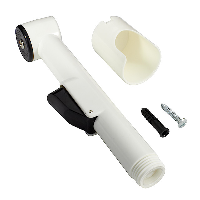 Duschhandtag till handdusch, vit | Clas Ohlson