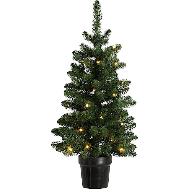 Juletre med LED-belysning, 90 cm | Clas Ohlson