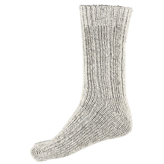 Raggsokker, melerte, 2 par | Clas Ohlson