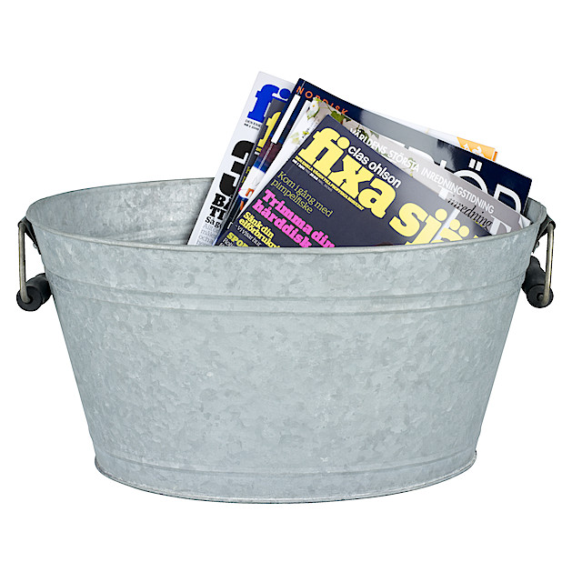 Zinkbalja 10 liter | Clas Ohlson