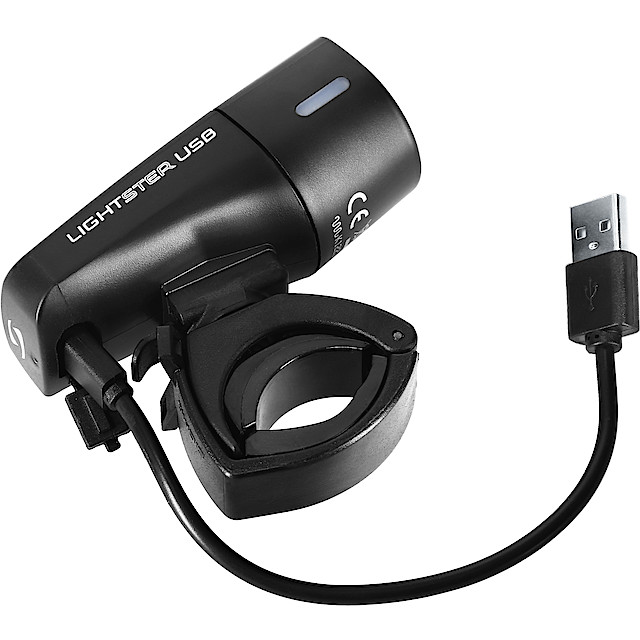 Cykelbelysning Sigma Lightster USB 32 lux | Clas Ohlson